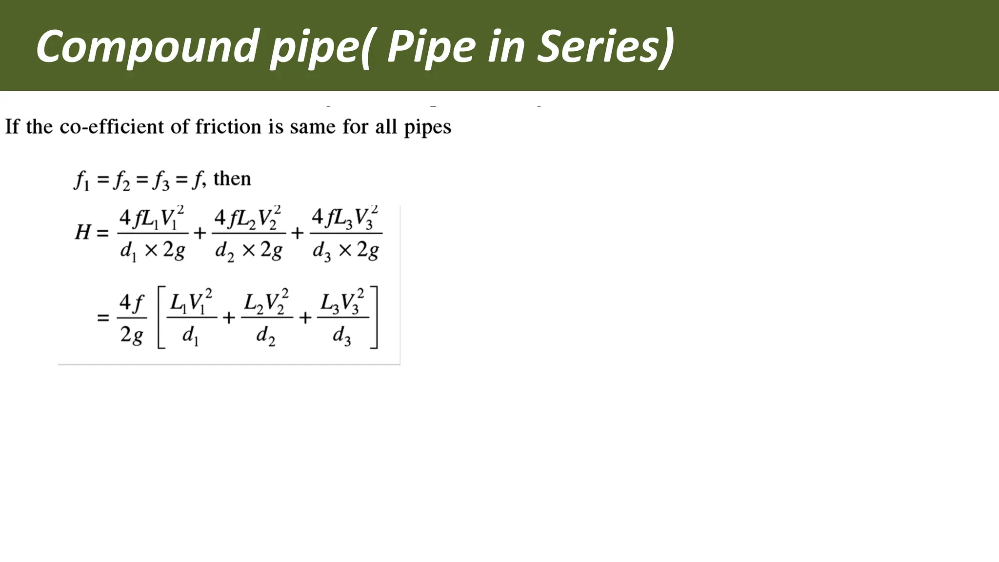 Fluid flow in Pipe_External and Internal | PPT