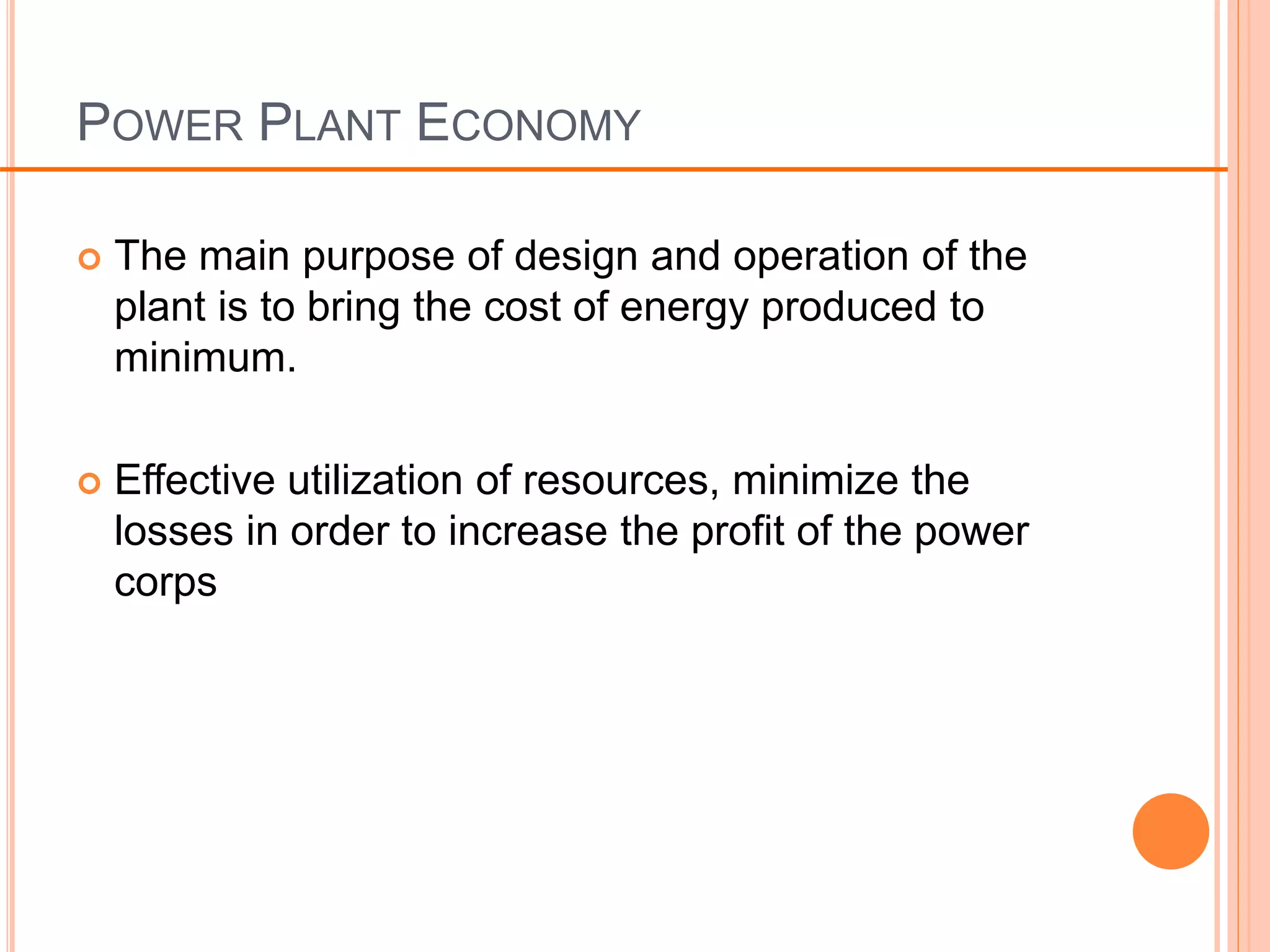 POWER PLANT ECONOMICS AND ENVIRONMENTAL CONSIDERATIONS - SNIST | PPTX