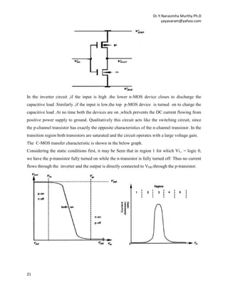 Introduction to VLSI Technology | DOCX