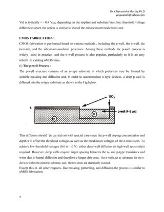 Introduction to VLSI Technology | DOCX