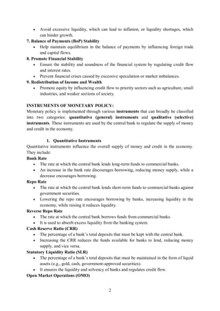 Unit - V Monetary and Fiscal Policy Dr.U.Ramesh.pdf