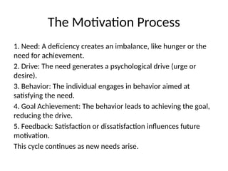 Unit- V Motivation.pptx important motivation | PPTX