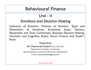 Emotions and Decision Making | PDF