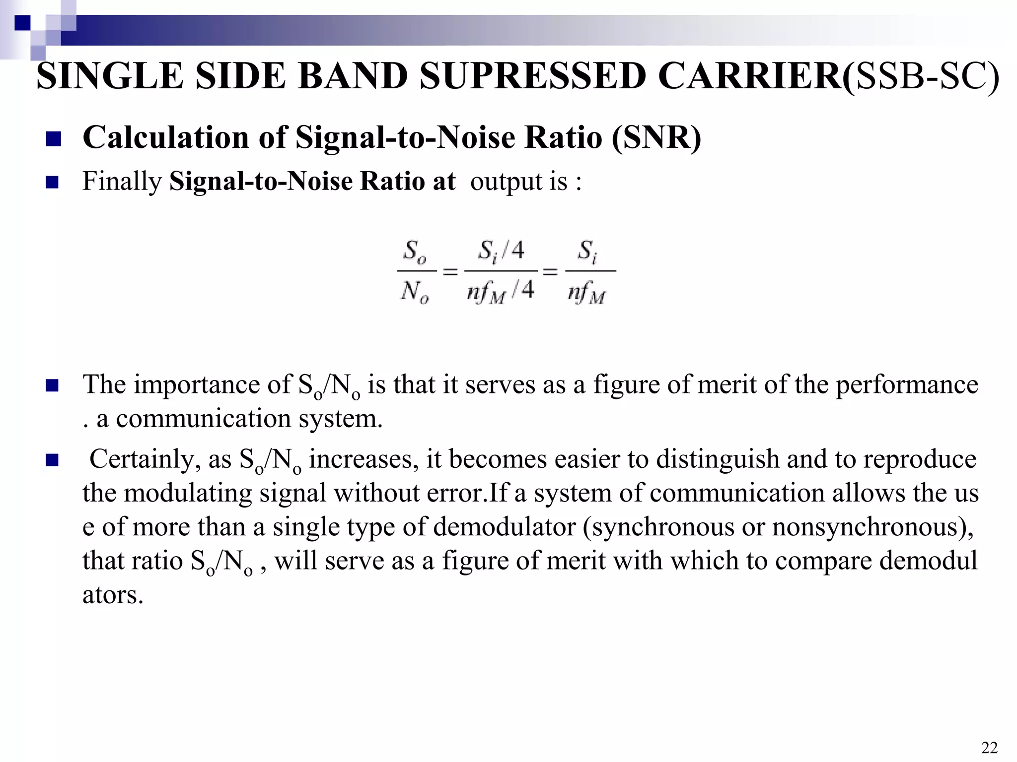 NOISE IN Analog Communication Part-2 AM SYSTEMS.ppt