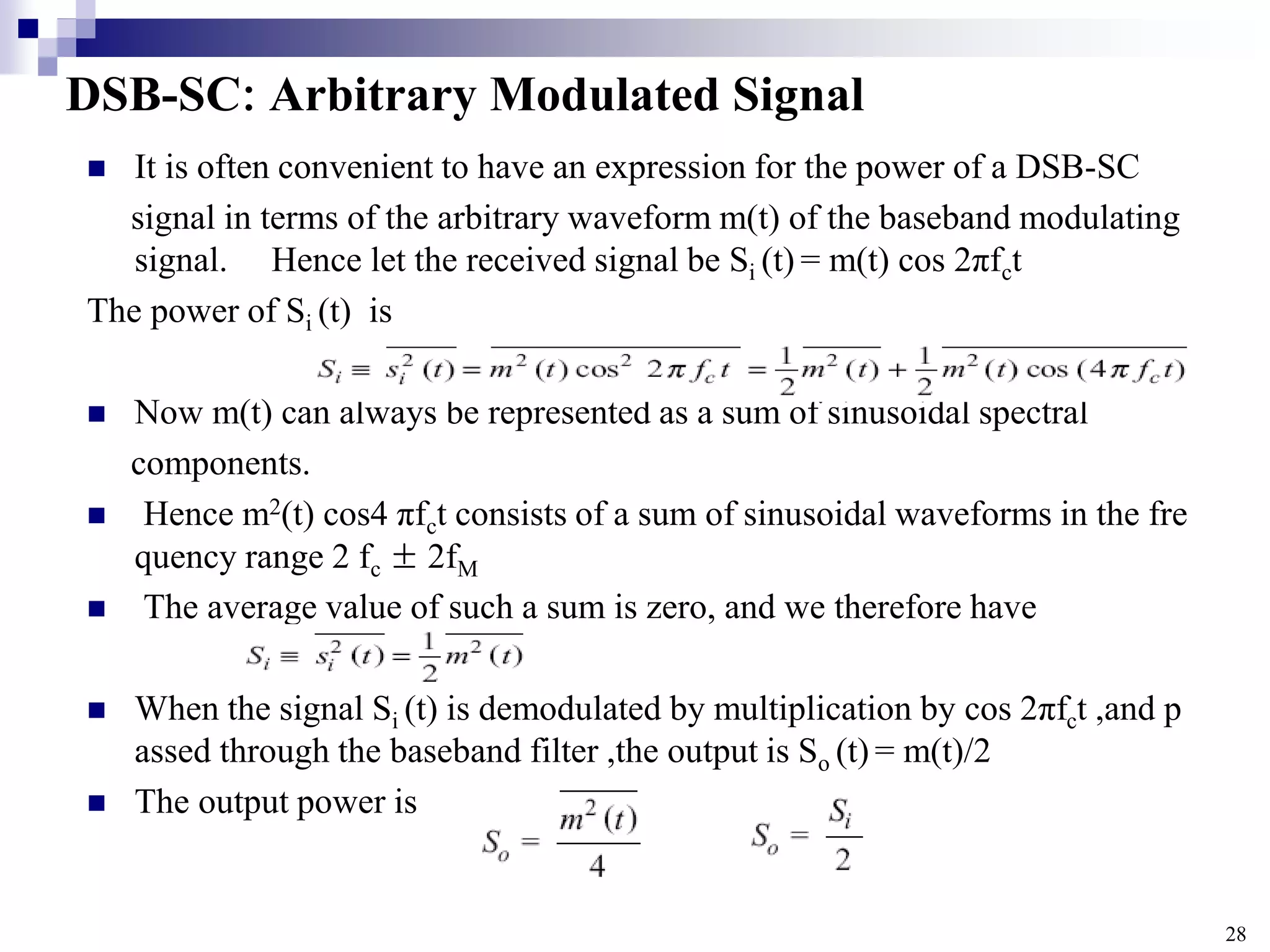 NOISE IN Analog Communication Part-2 AM SYSTEMS.ppt
