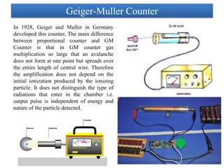 nuclear radiation detector unit V | PPTX
