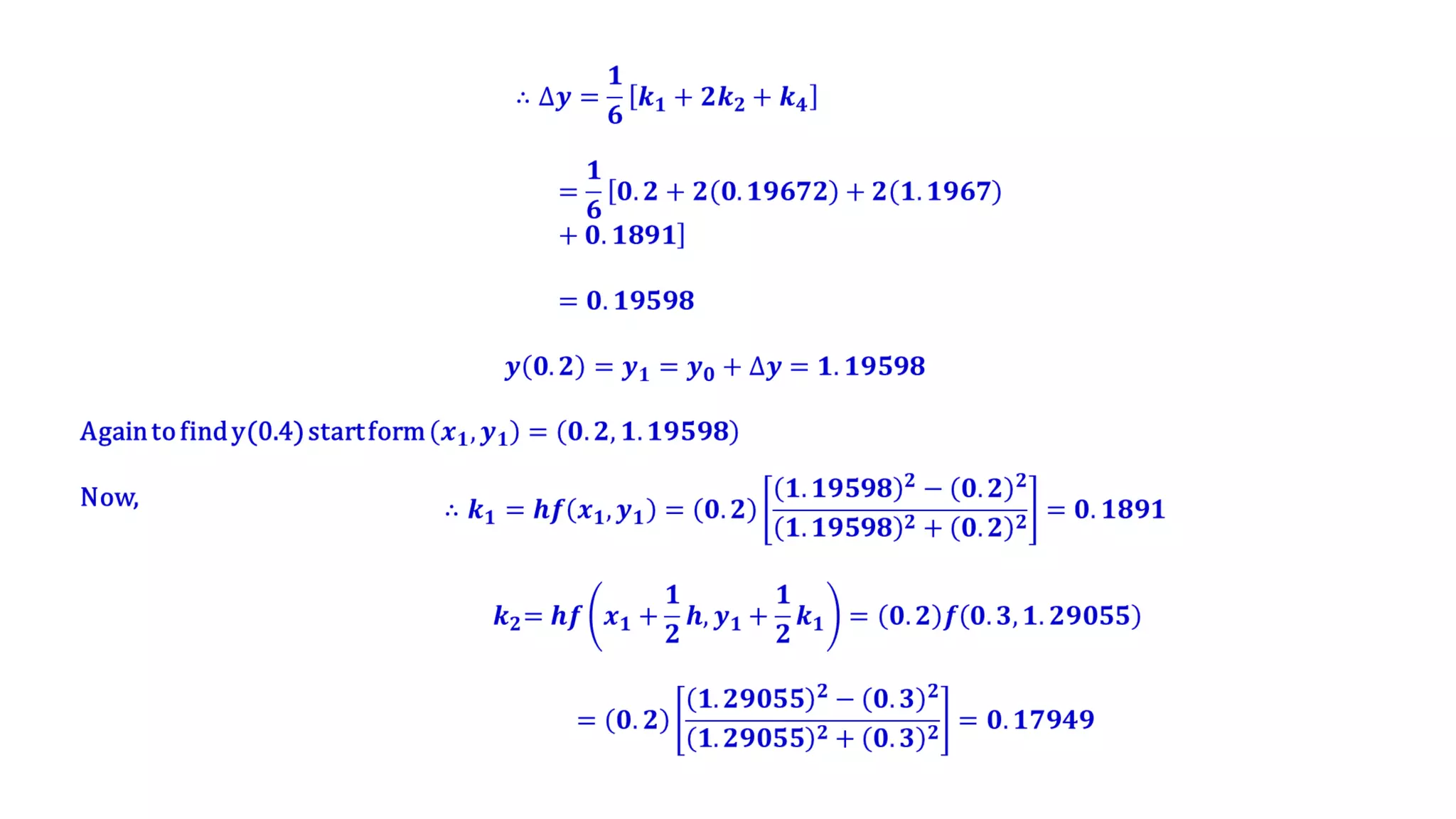 Numerical Solution of Ordinary Differential Equations | PDF