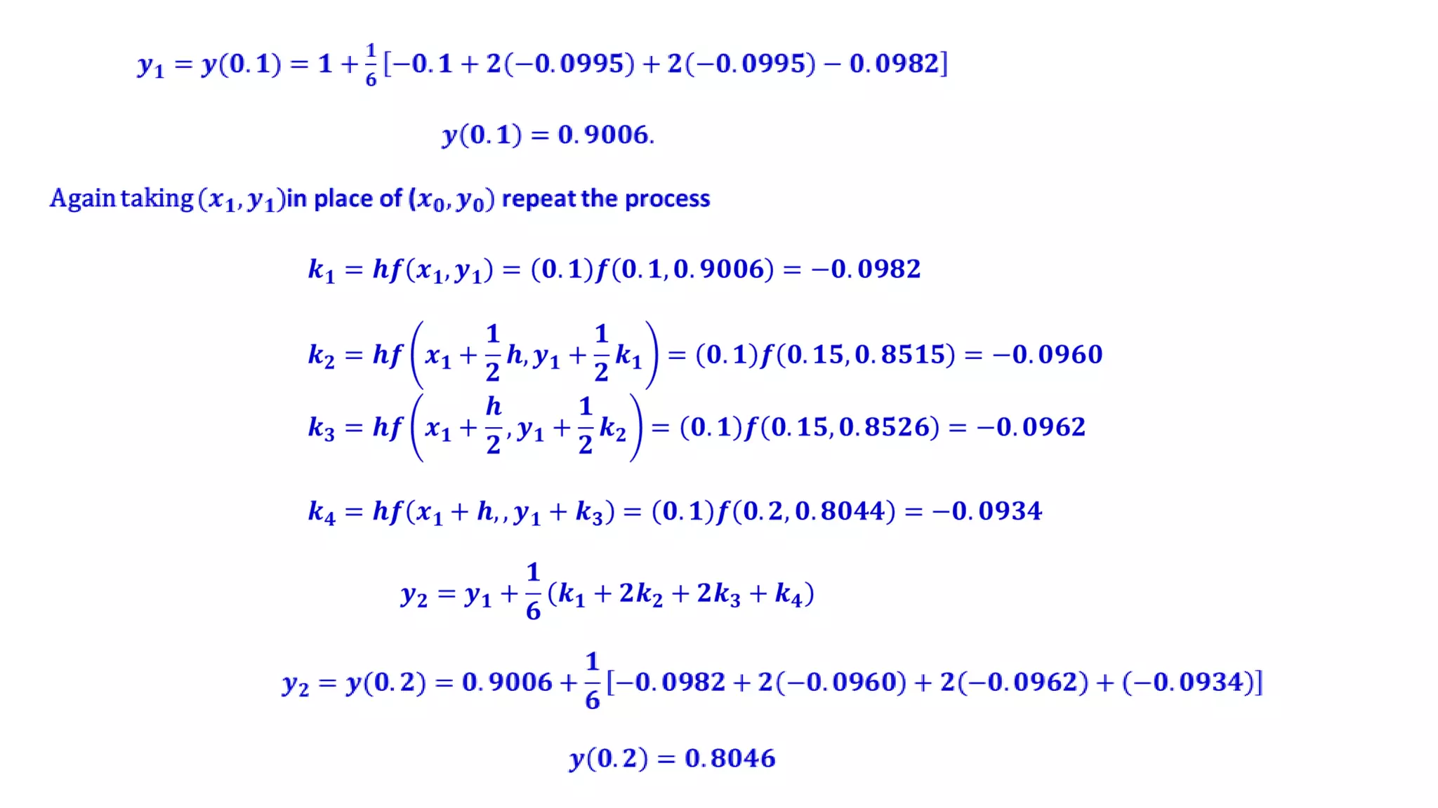 Numerical Solution of Ordinary Differential Equations | PDF