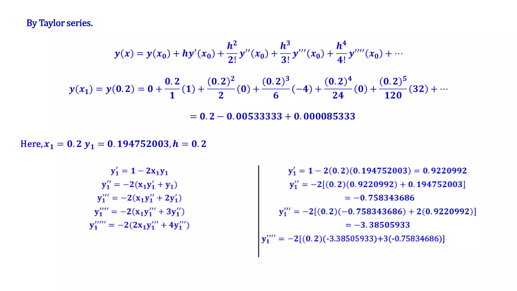 Numerical Solution Of Ordinary Differential Equations Pdf