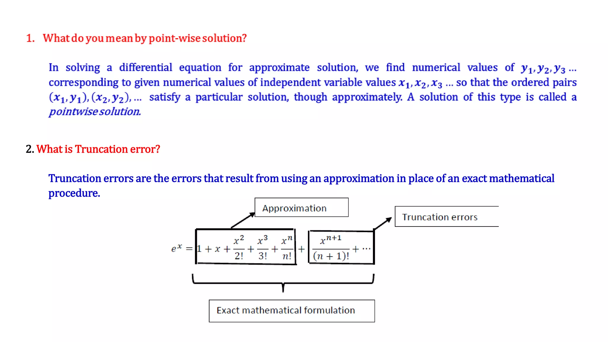 Numerical Solution of Ordinary Differential Equations | PDF