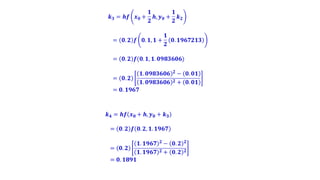 Numerical Solution of Ordinary Differential Equations | PDF