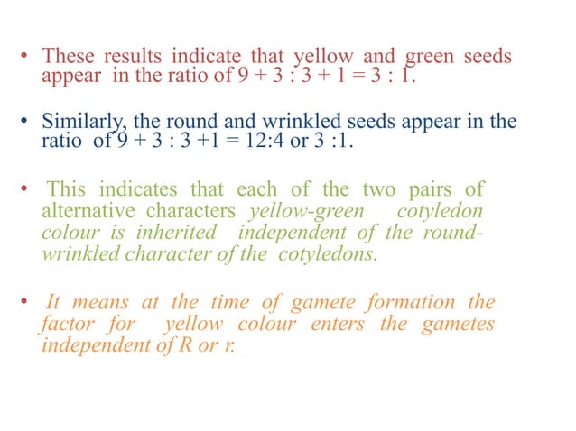 Unit v patterns ofinheritance mendelian inheritance | PPT
