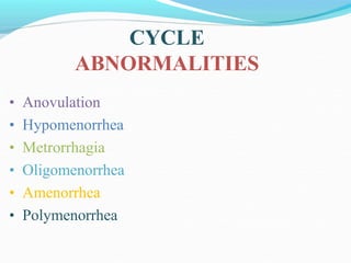 Unit v physiology of mensturation | PPT
