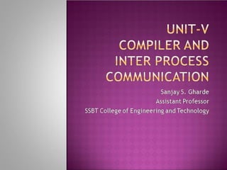 compiler and inter process communication : | PPT
