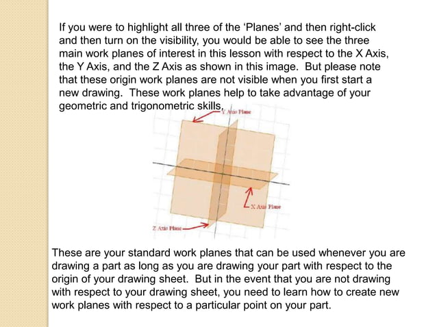 Unit Work Planes | PPT