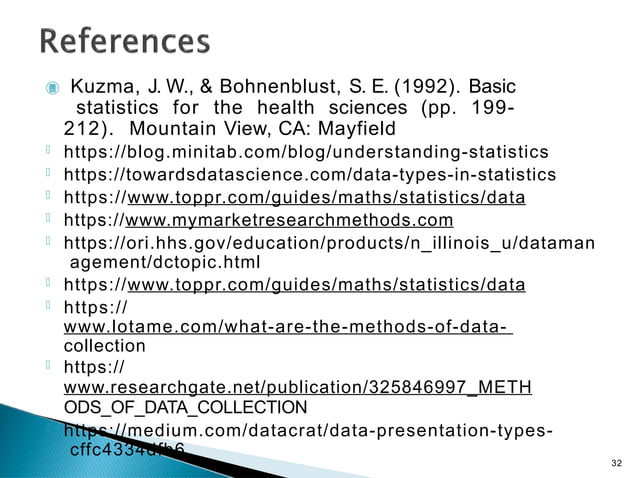 Unit-X-Data management, types of data and analysis | PPT