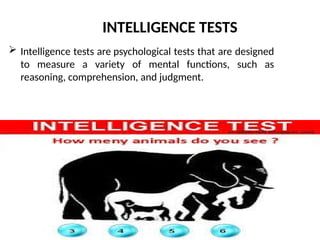 Unit-XII INTELLIGANCE -1.pptx developmental psychology | PPTX