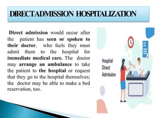 Unit-XI process of hoppitalization (1).pptx nusing | PPTX | First Aid ...