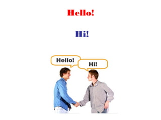 Unit 0.introducing yourself | PPT