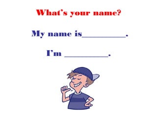 Unit 0.introducing yourself | PPT