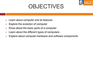 Computer Applications In Business by Mahatma Gandhi University | PPSX ...