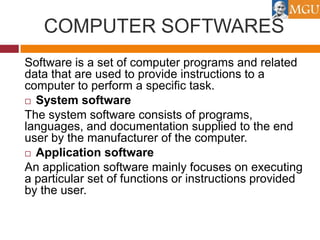 Computer Applications In Business by Mahatma Gandhi University | PPSX ...