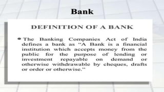 Introduction to the Indian banking system | PDF