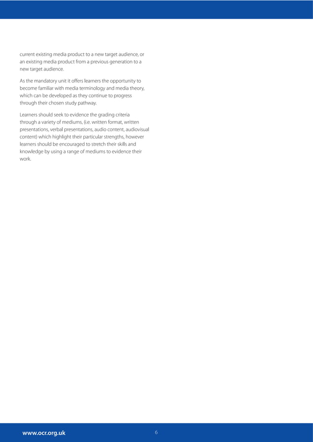 Unit 01 analysing media products and audiences | PDF