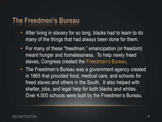 Unit 01 reconstruction | PPTX