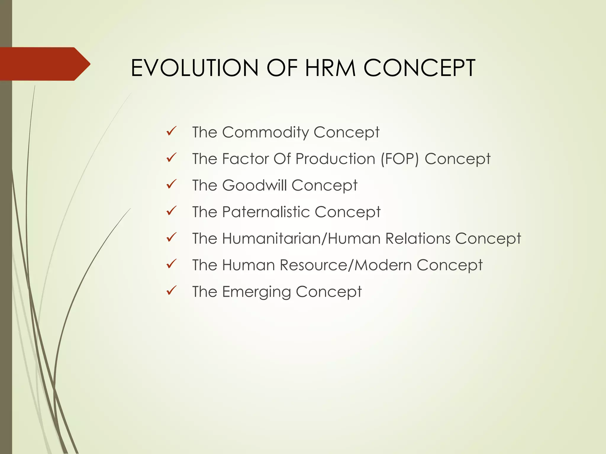 Evolution of HRM Environment | PDF | Human Resources | Business