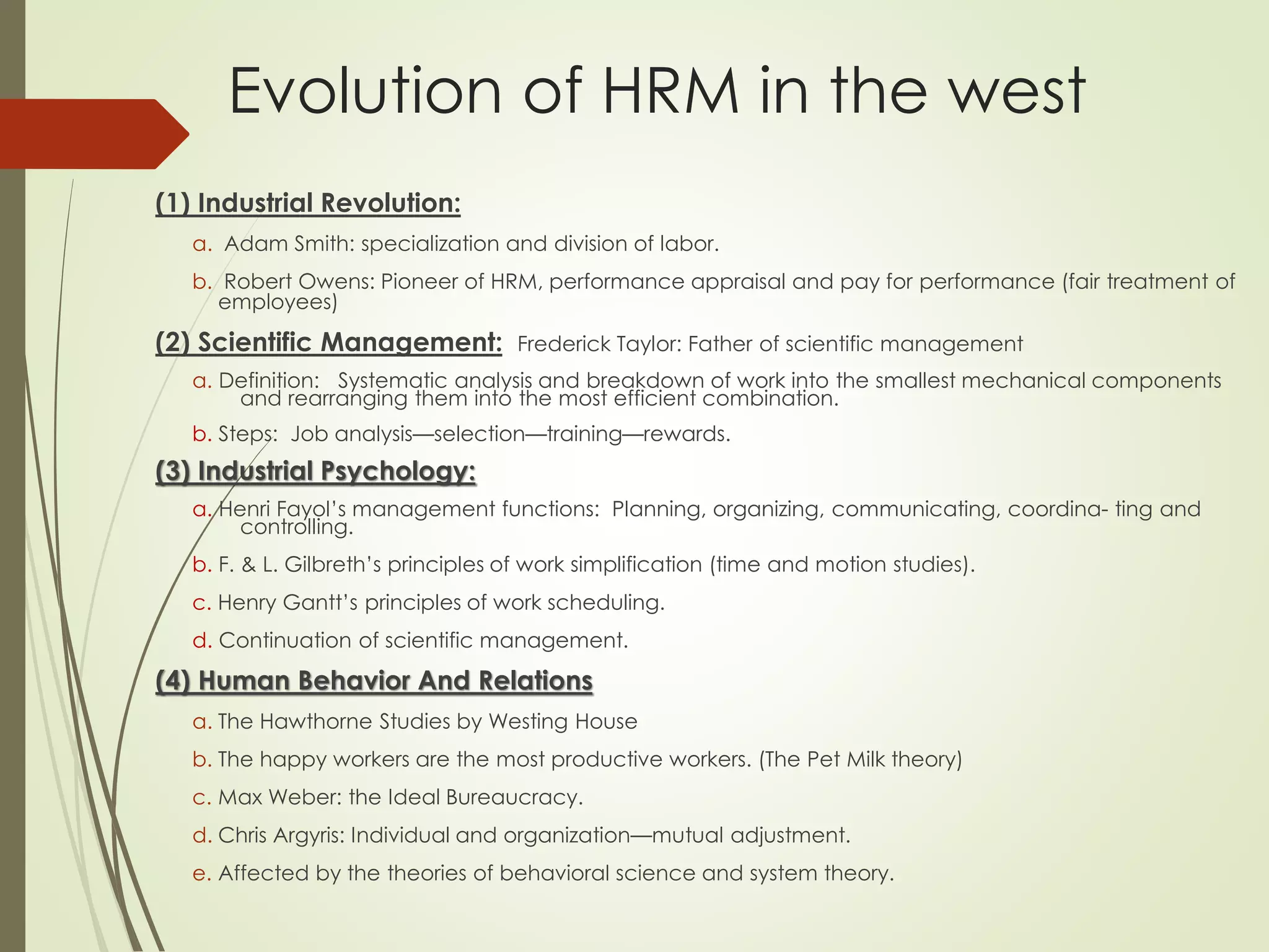 Evolution of HRM Environment | PDF | Human Resources | Business