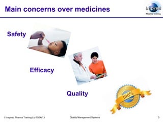 Pharmaceutical principles of QA, GMP and QC | PPTX