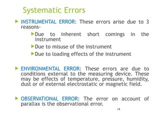 Lecture on basic concepts of measurements systems | PPT | Physics | Science