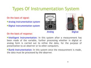 Lecture on basic concepts of measurements systems | PPT