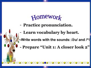 Unit 01 my new school lesson 1 getting started | PPT