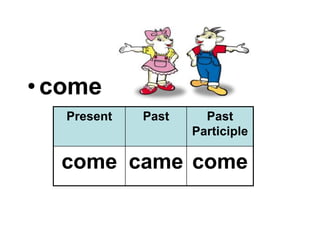 Unit – 01 past participle verbs 4to | PPTX