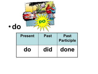 Unit – 01 past participle verbs 4to | PPTX