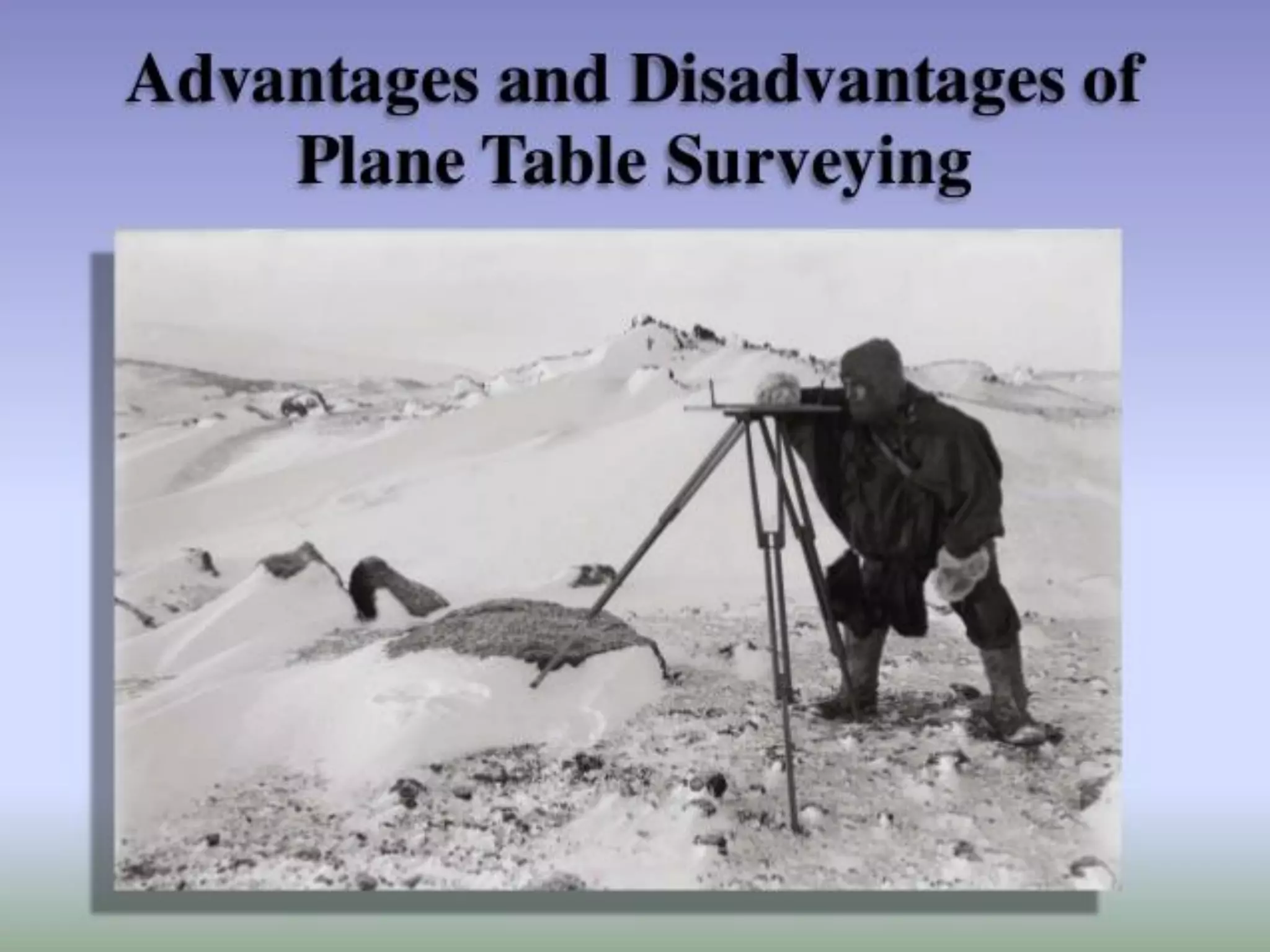 Plane Table Surveying | PDF