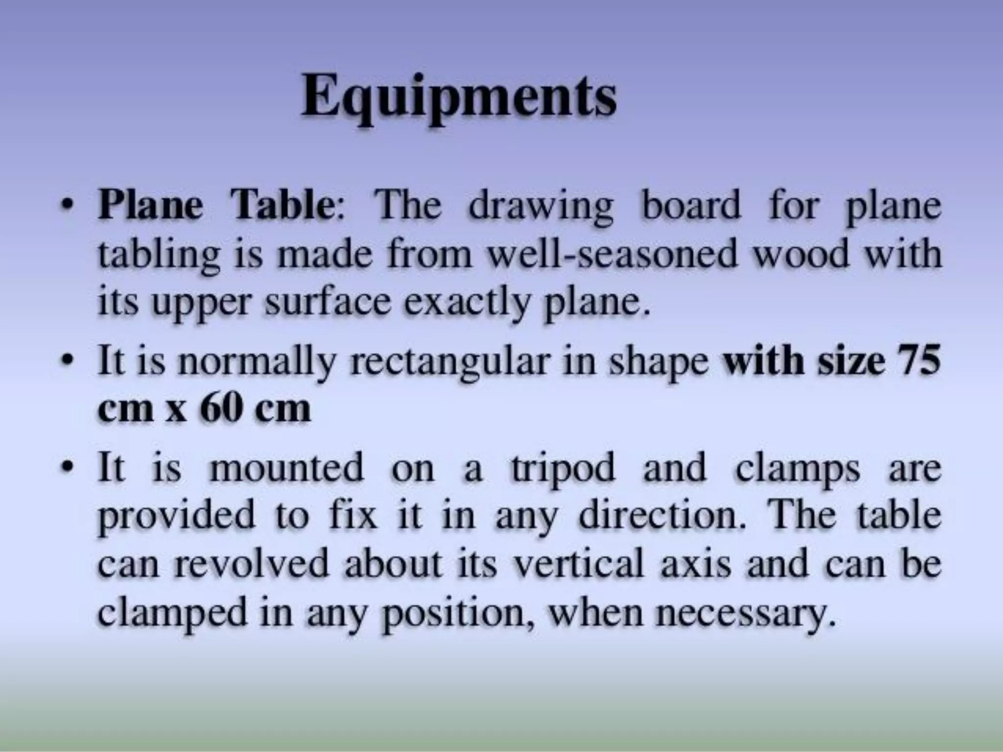 Plane Table Surveying | PDF