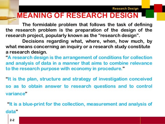 Meaning And Significance Of Research Design meaning-and-significance-of-research-design
