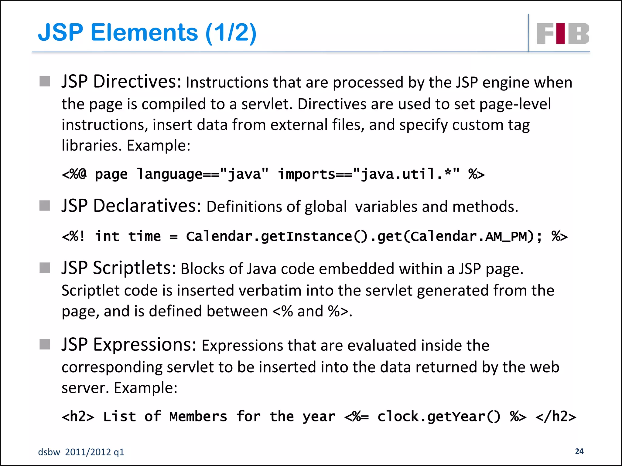 Unit 02: Web Technologies (2/2) | PDF