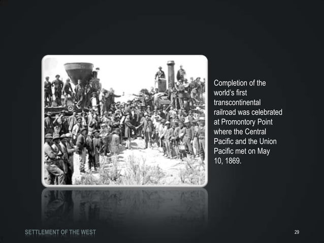 Unit 02 settlement of the west | PPT