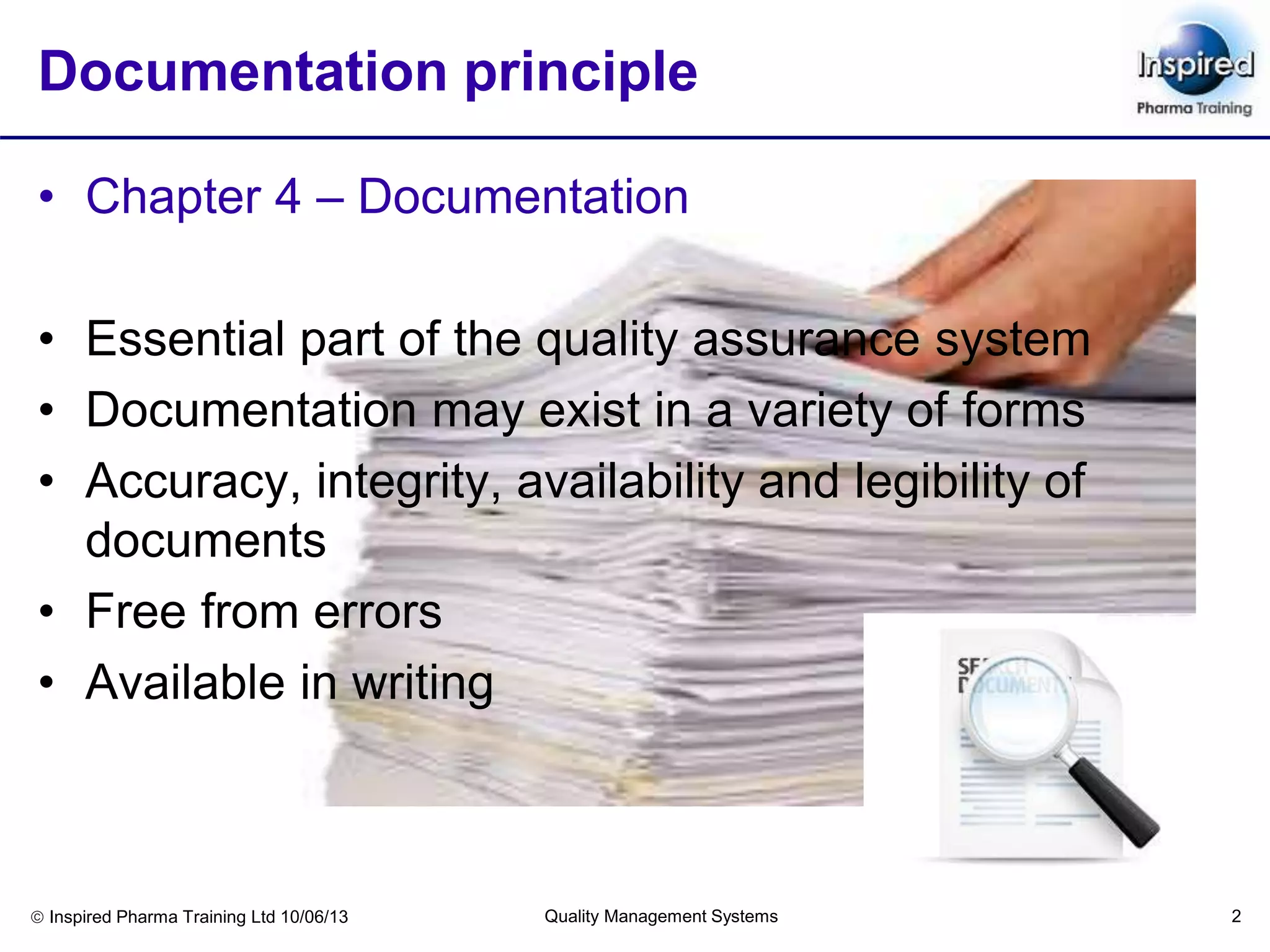 Unit 02 chapter 05 documentation systems documents and record keeping | PPT