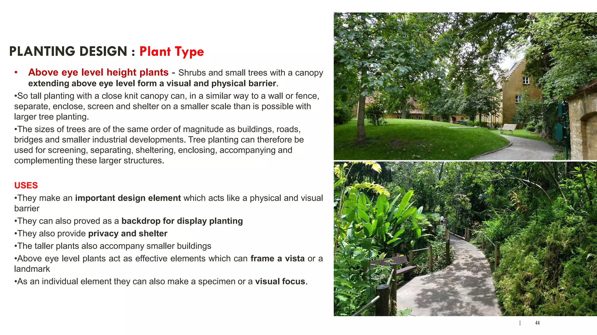 Unit 02 Elements of Landscape Architecture and Landscape Design | PDF ...