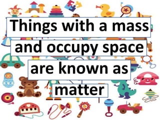 Unit 02 part 01 matter and energy | PPTX