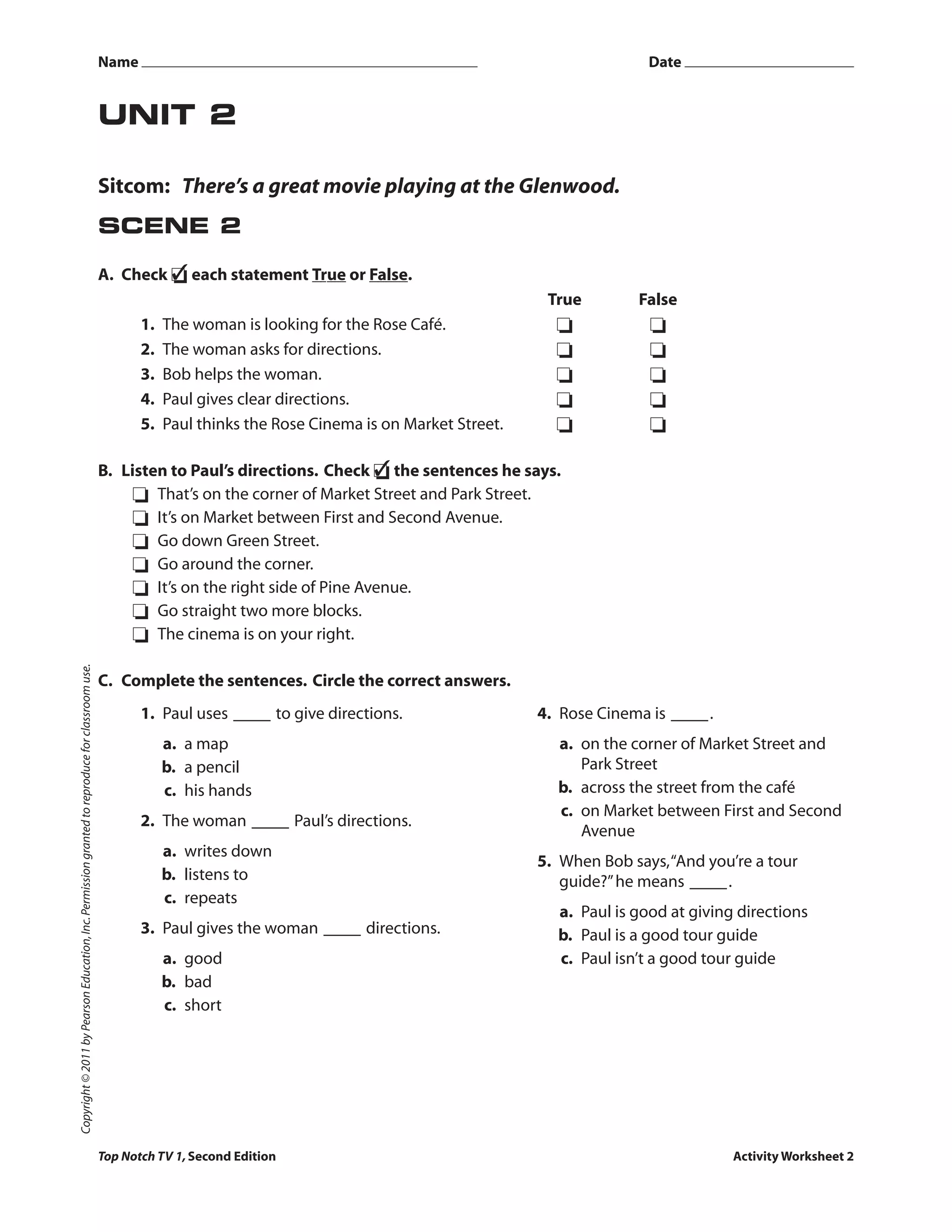 Unit 02 tv_activity_worksheets | PDF