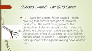 UNIT -03 Transmission Media and Connecting Devices | PPTX