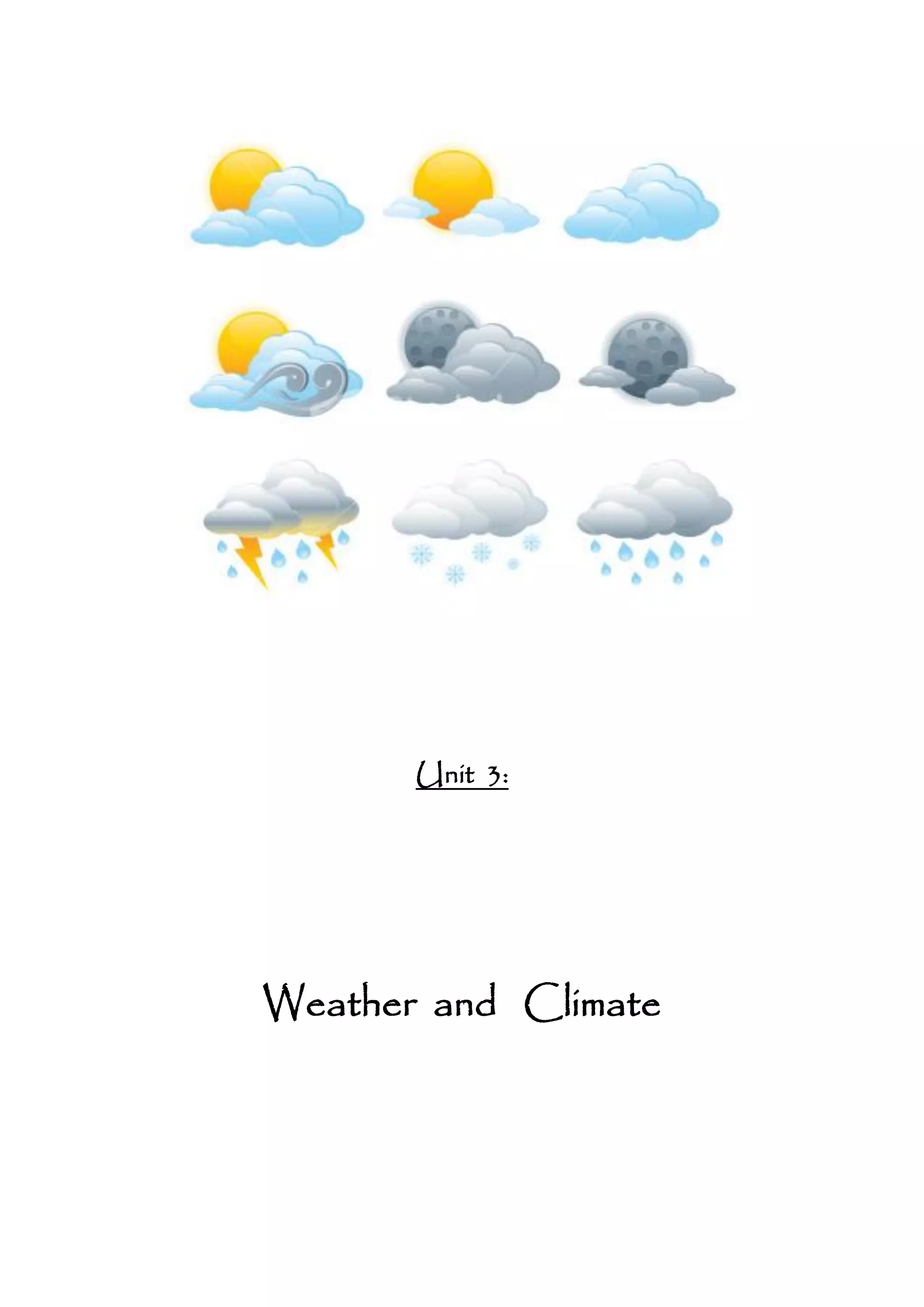 Unit 03 Weather | PDF