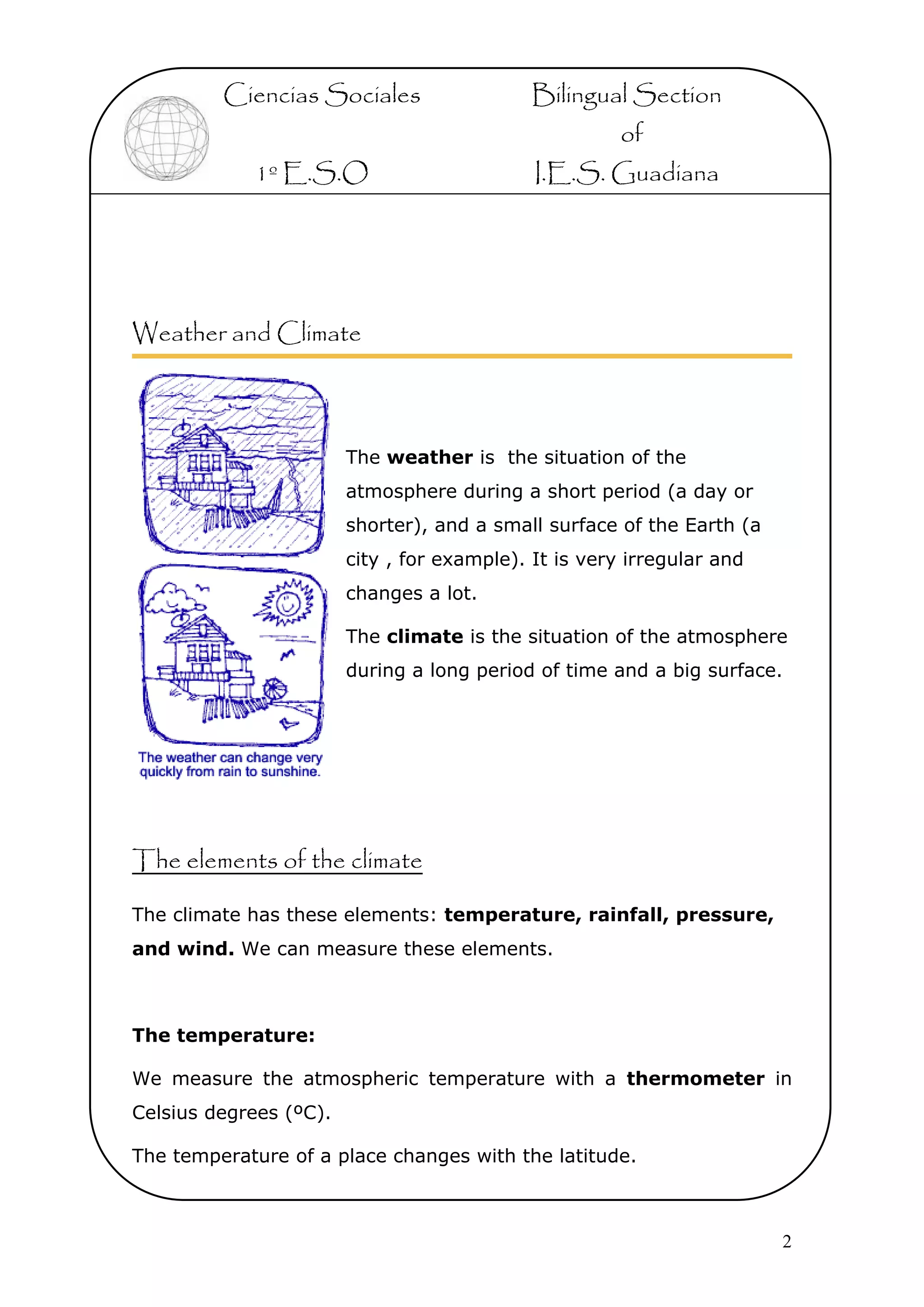 Unit 03 Weather | PDF
