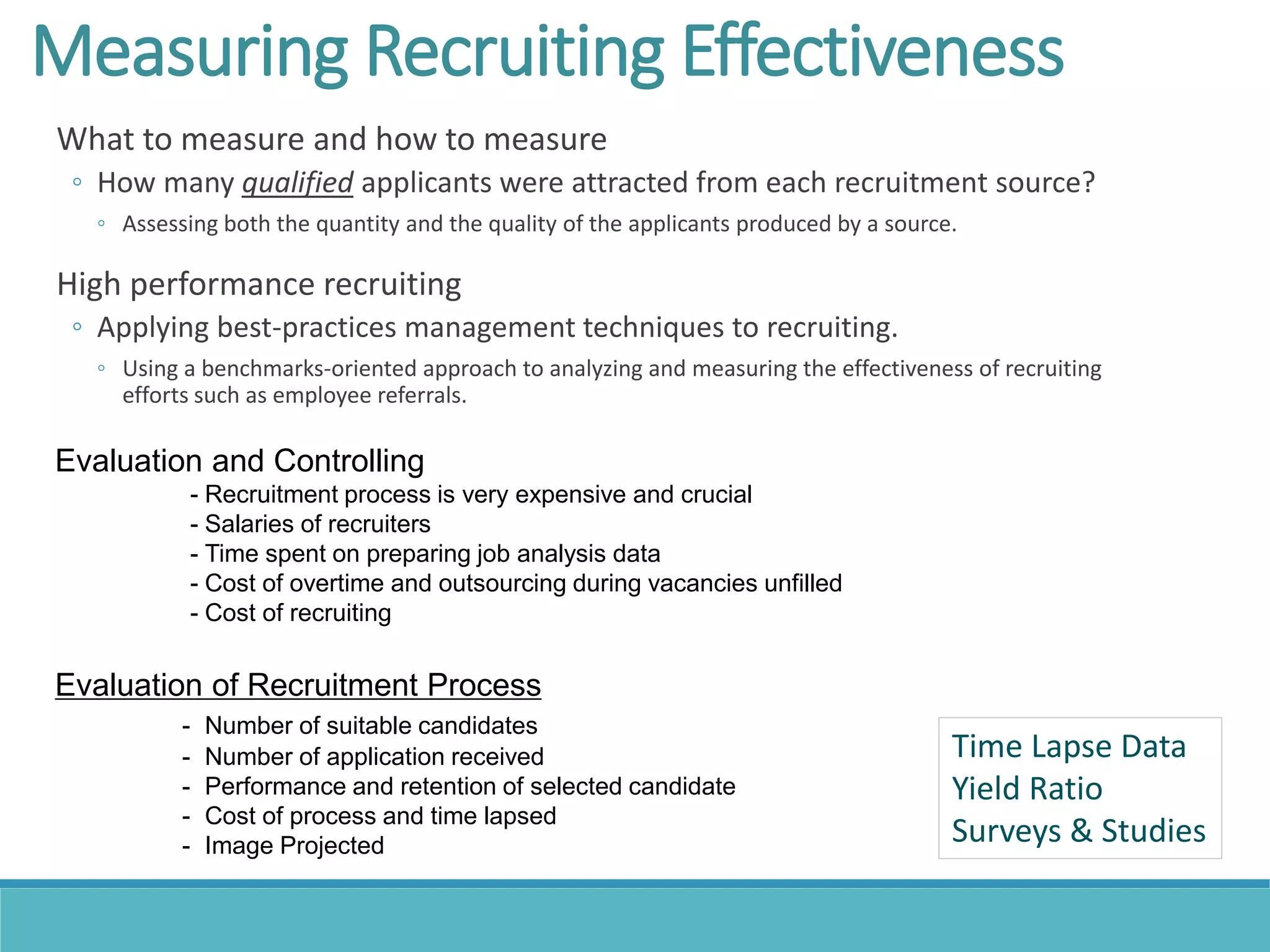 Staffing: Recruitment and Selection | PDF